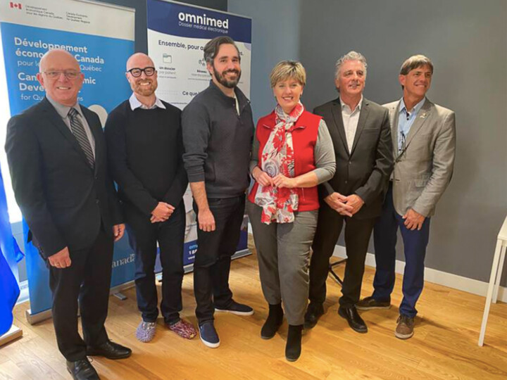 Omnimed : de Cookshire-Eaton à l’international — Estrie - Cantons-de-l'Est